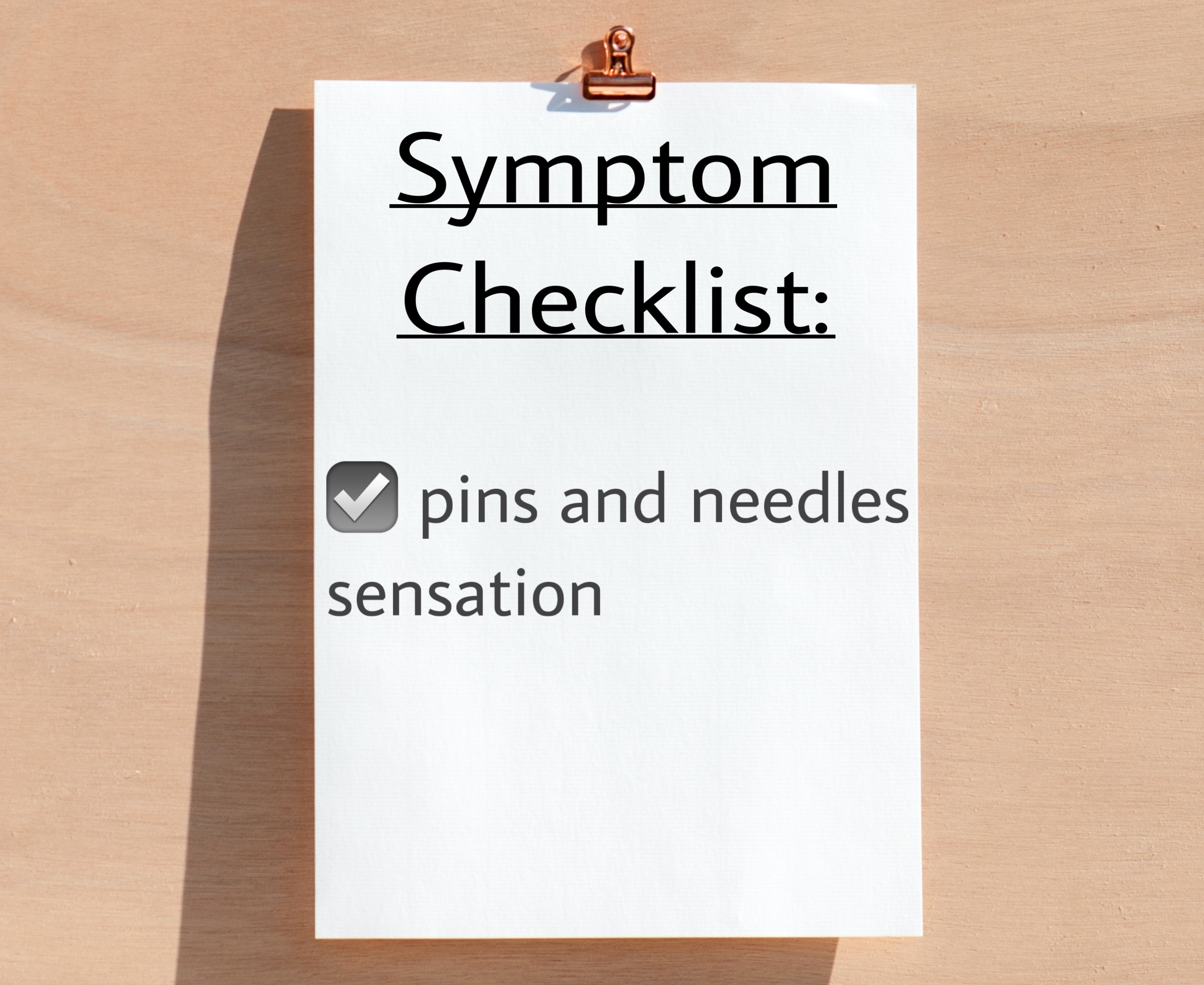 The Pins and Needles Sensation is Very Different Than What I Thought It ...